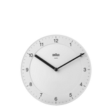 Braun Clocks - BC06 Classic Analogue Wall Clock - White – Heima